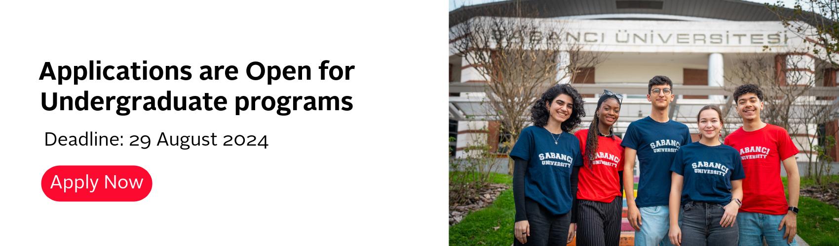 Sabancı University Undergraduate Applications Homepage | Sabancı ...